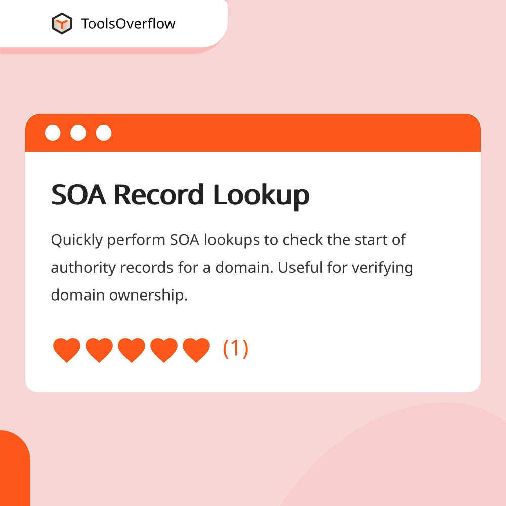 SOA Lookup Online