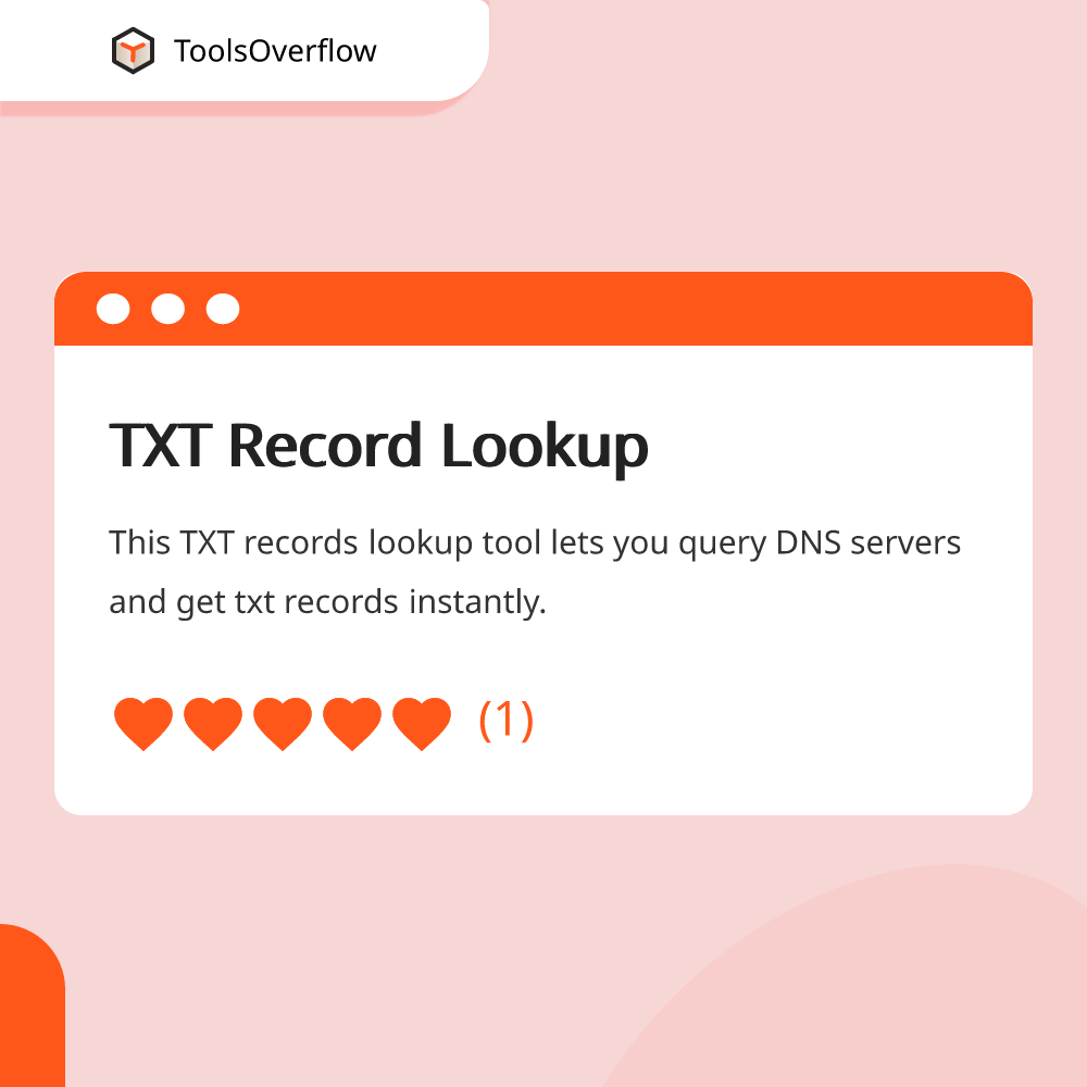 TXT Lookup Online