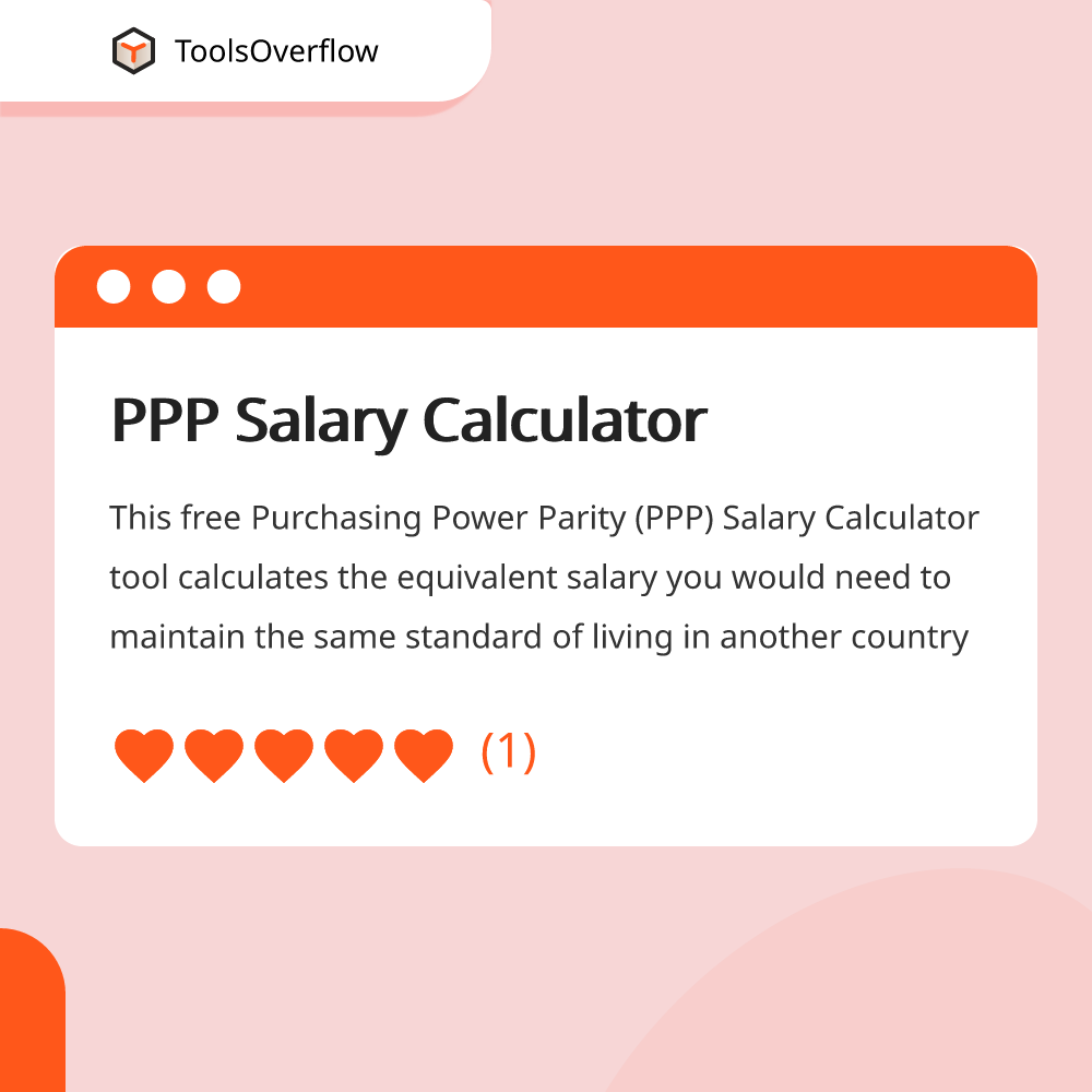 PPP Salary Calculator