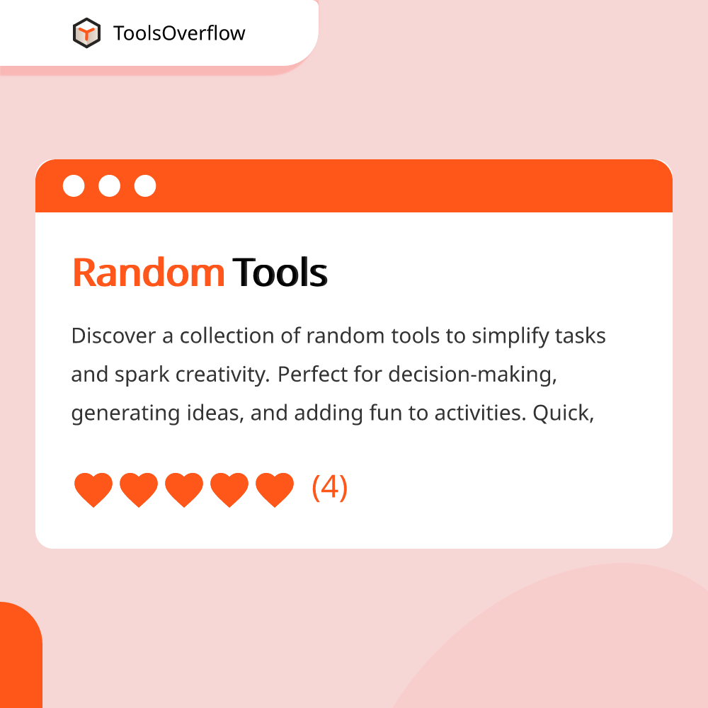 Free Random Tools